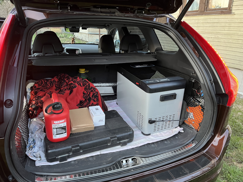 Холодос мне в багажник! — Volvo XC60 (1G), 2,4 л, 2014 года ...