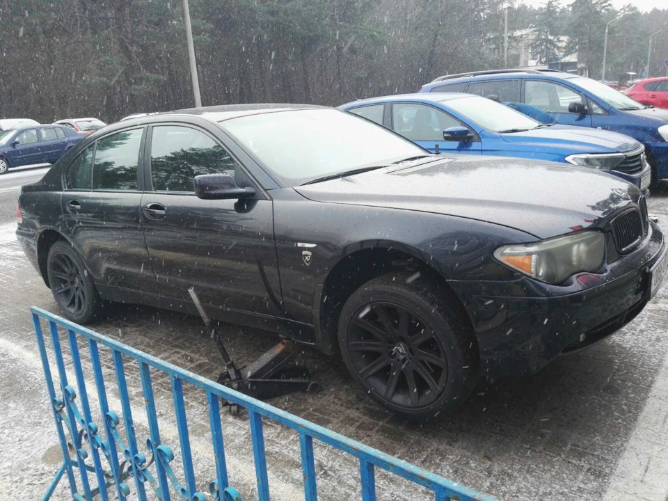 Убрал эмблемы Hamman)…установлены BMW ориг. — BMW 7 series (E65/E66), 4,5 л, 2002 года ...