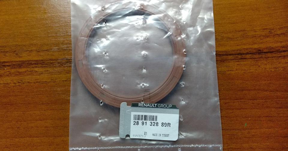 289132889R Сальник коленчатого вала RENAULT | Запчасти на DRIVE2