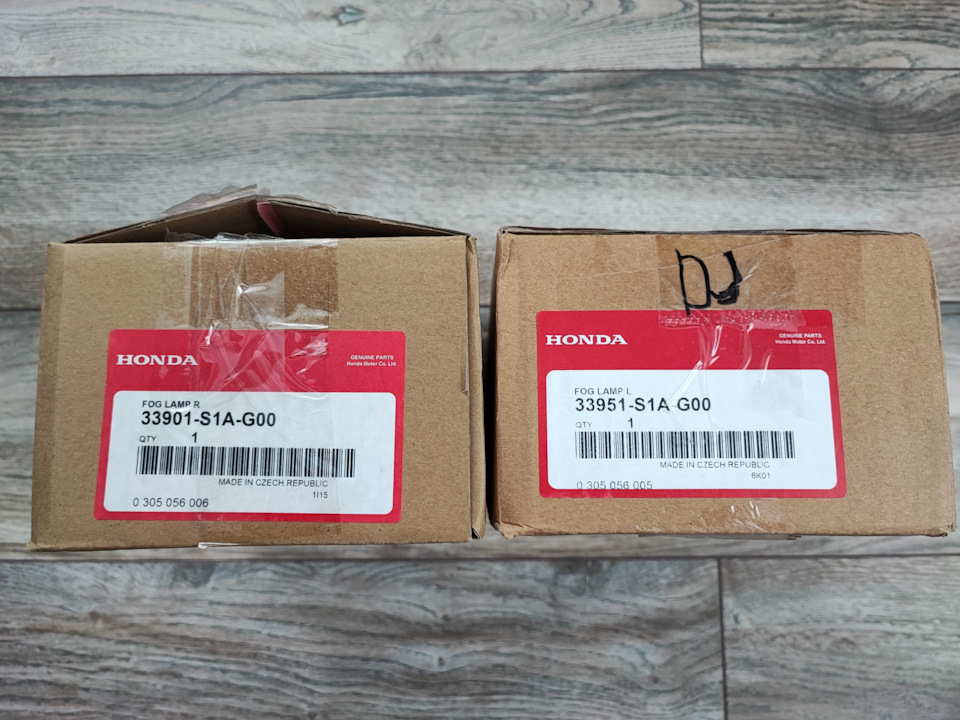 Новые противотуманные фары. — Honda Accord (6G), 2 л, 2000 года ...