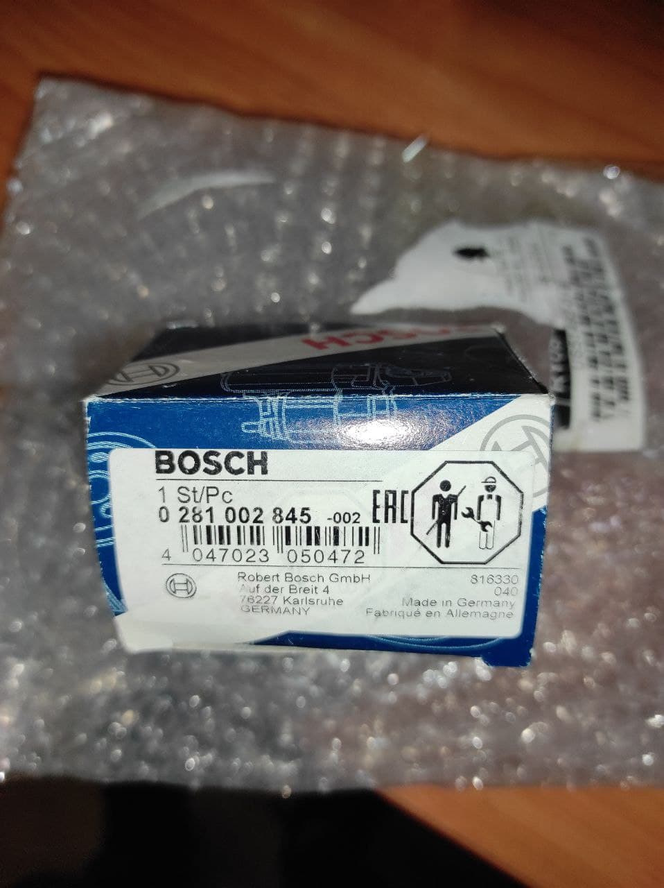0281002845 Датчик давления и температуры BOSCH | Запчасти на DRIVE2
