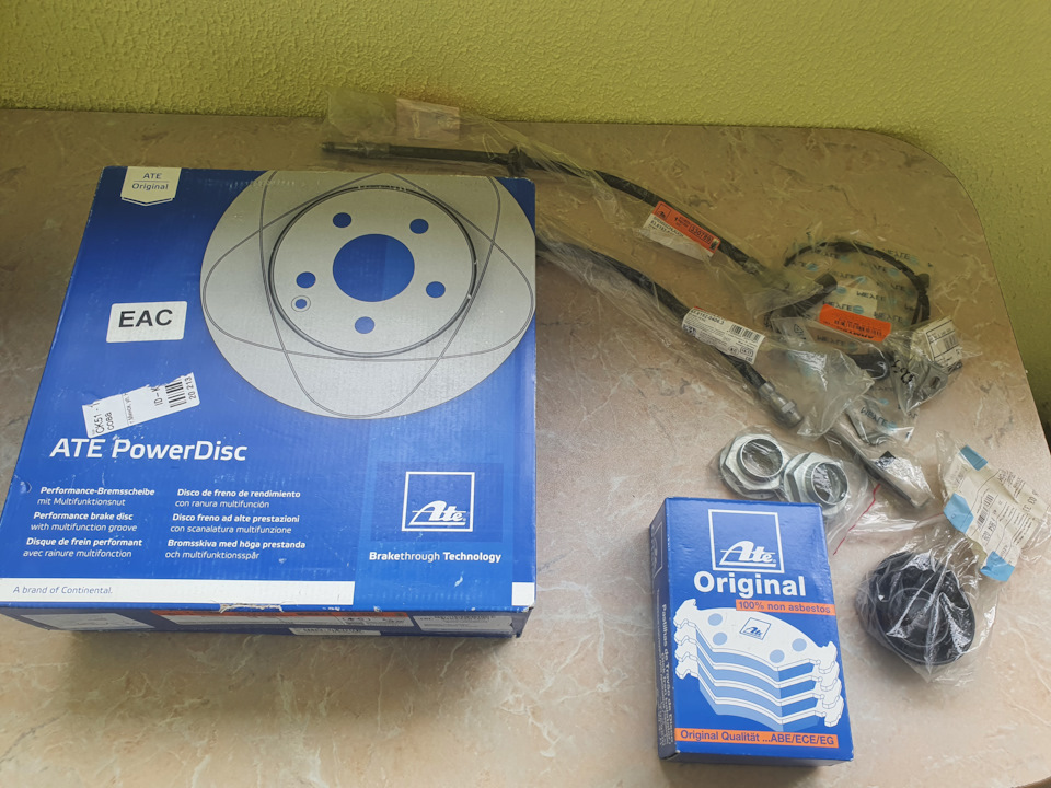 #97 Финалочка по тормозам! ATE PowerDisc — BMW 3 series (E46), 2 л ...