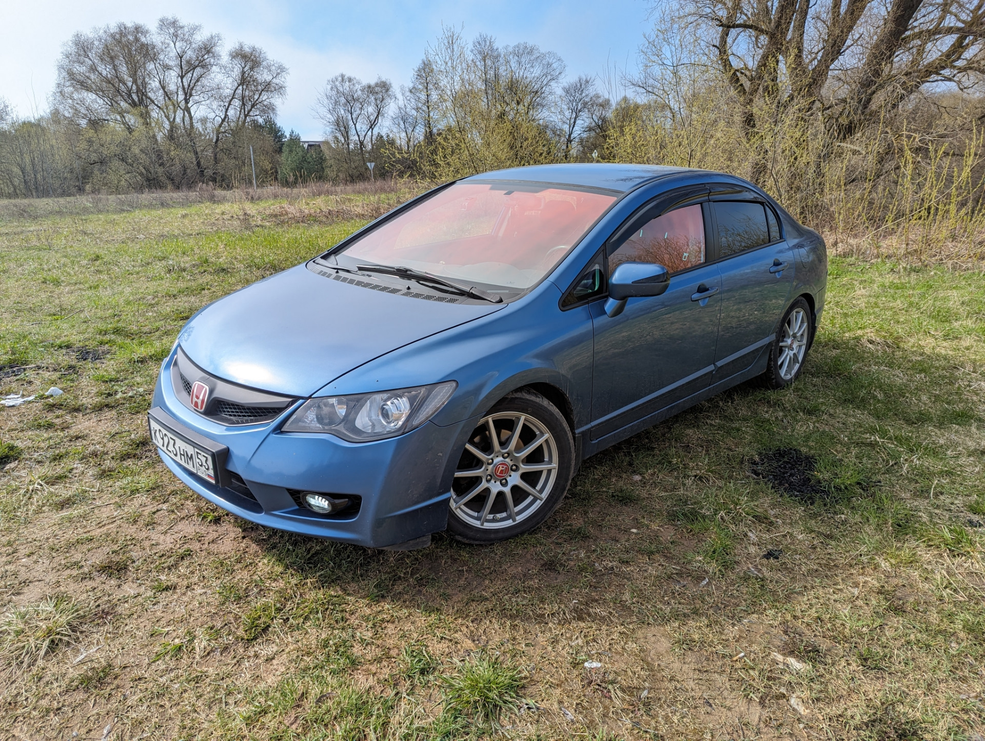 Доделал атермальную тонировку — Honda Civic 4D (8G), 1,8 л, 2010 года ...