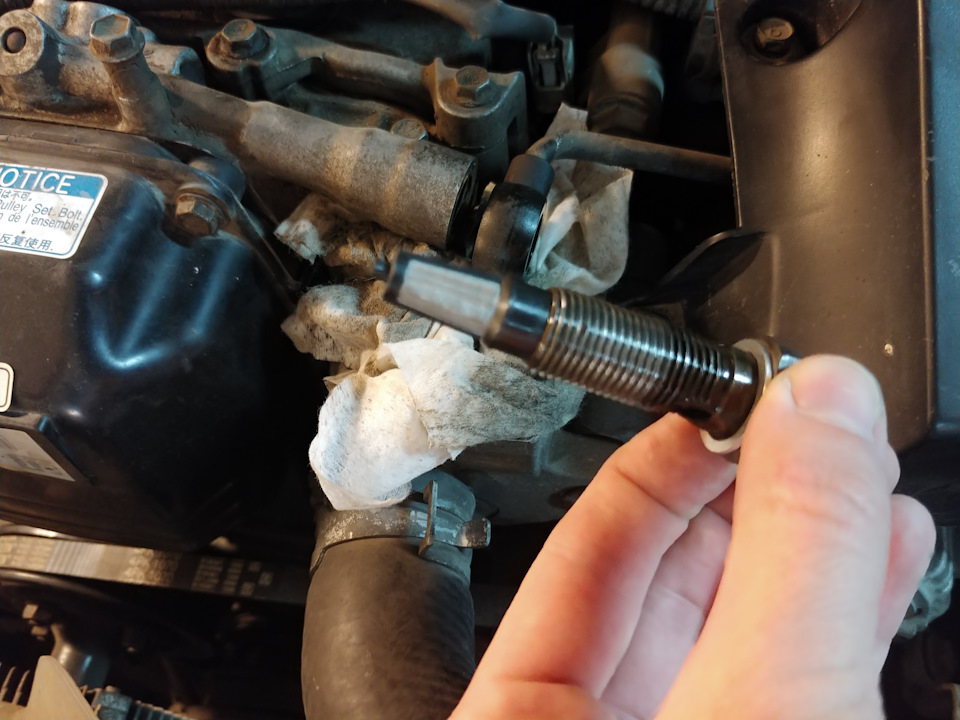 Новый клапан VVT-i, замена масляного фильтра vvti — Toyota Mark II (110 ...