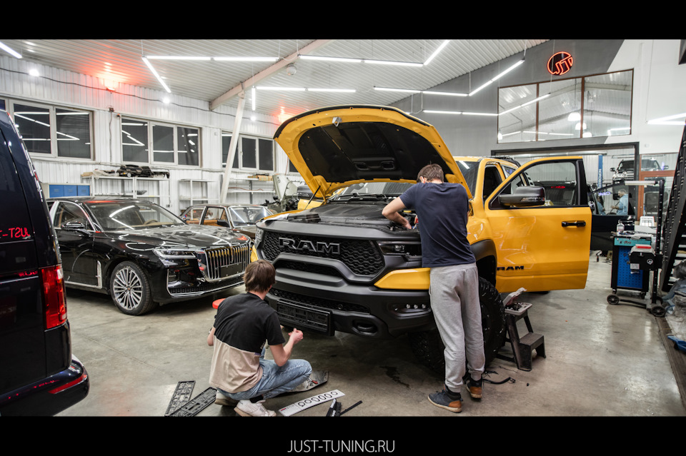 Слегка доработали свет на RAM TRX 🔦 — Just-Tuning на DRIVE2