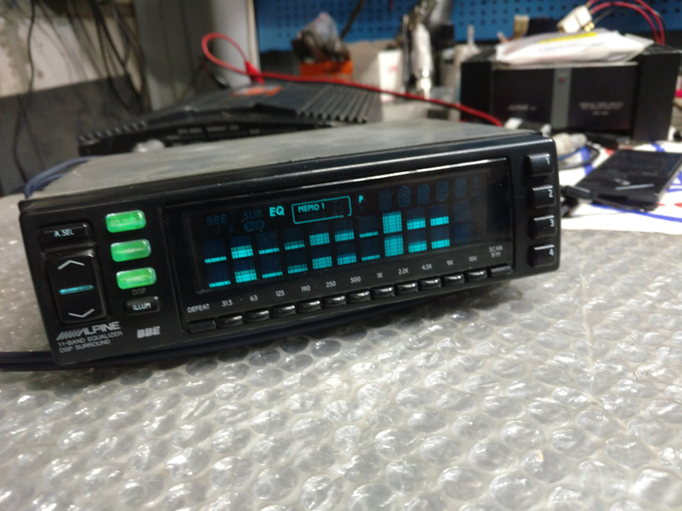 11 band graphic equalizer dsp surround Alpine NQ341 — DRIVE2