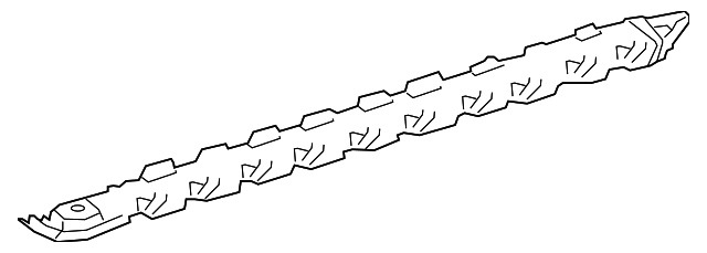 A2046900039 Опора накладки порога Mercedes | Запчасти на DRIVE2