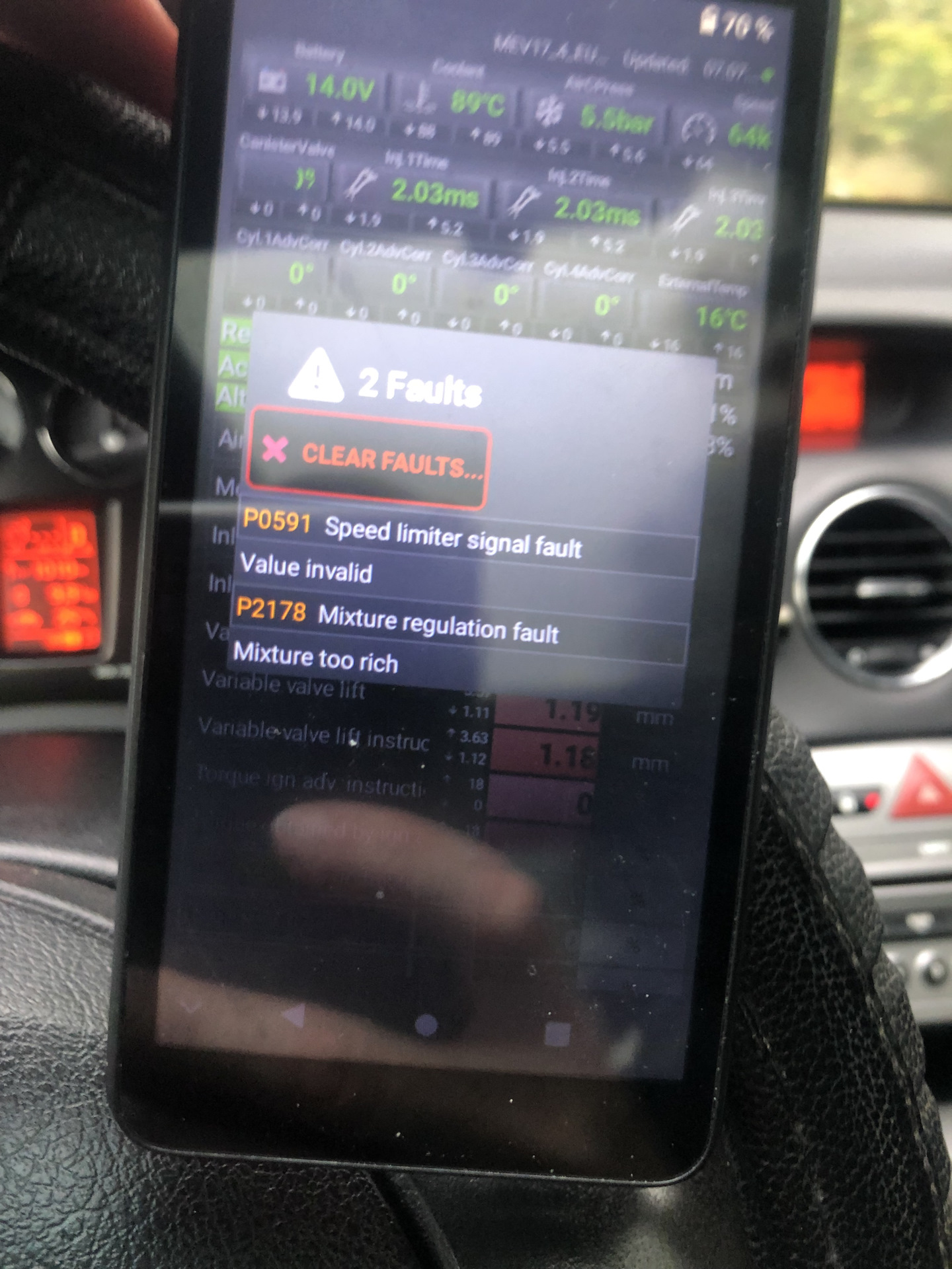 P2178 — Peugeot 308 SW (1G), 1,6 л., 2008 года | своими руками | DRIVE2