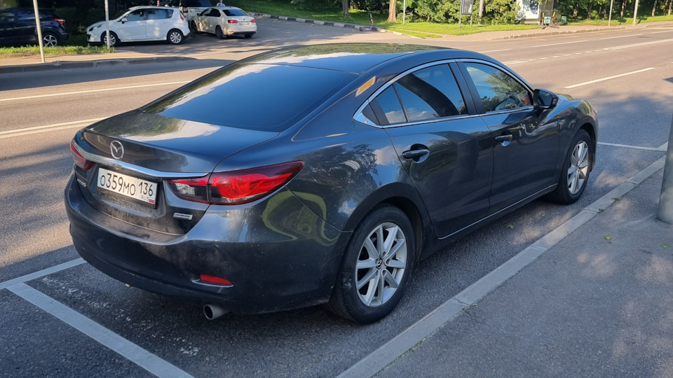 Вакуумная заслонка на выхлоп — Mazda 6 (3G) GJ, 2,5 л, 2014 года ...
