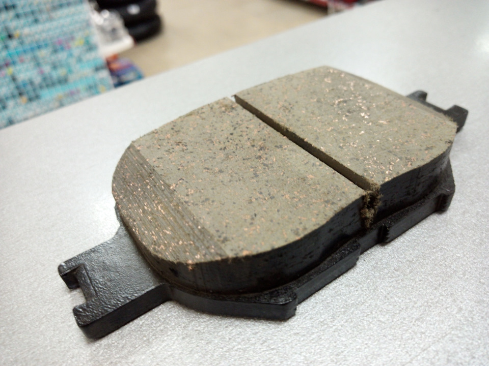 #1027.Колодки тормозные передние -04465-30300- ''Advics'' SN671 — DRIVE2