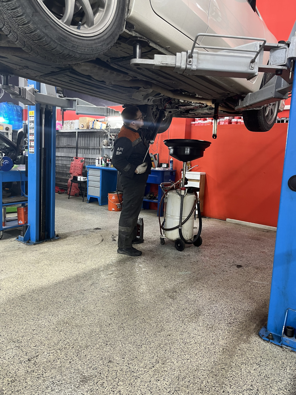 Масленого обслуживания пост и наблюдения — Subaru Impreza (GJ/GP), 2 л ...