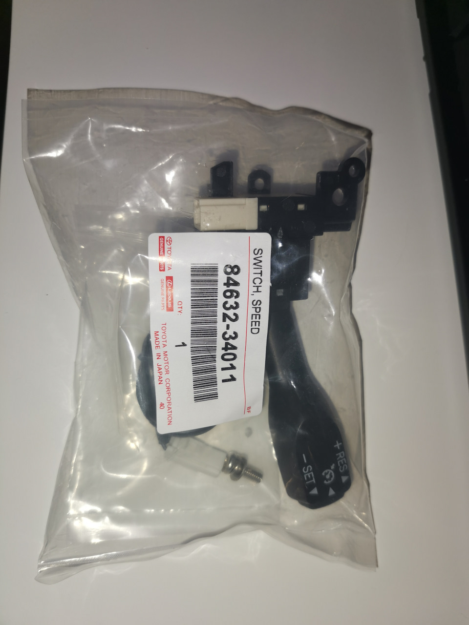 8463234011 ПЕРЕКЛЮЧАТЕЛЬ ПОДРУЛЕВОЙ КРУИЗ КОНТРОЛЬ TOYOTA 4RUNNER (02 ...