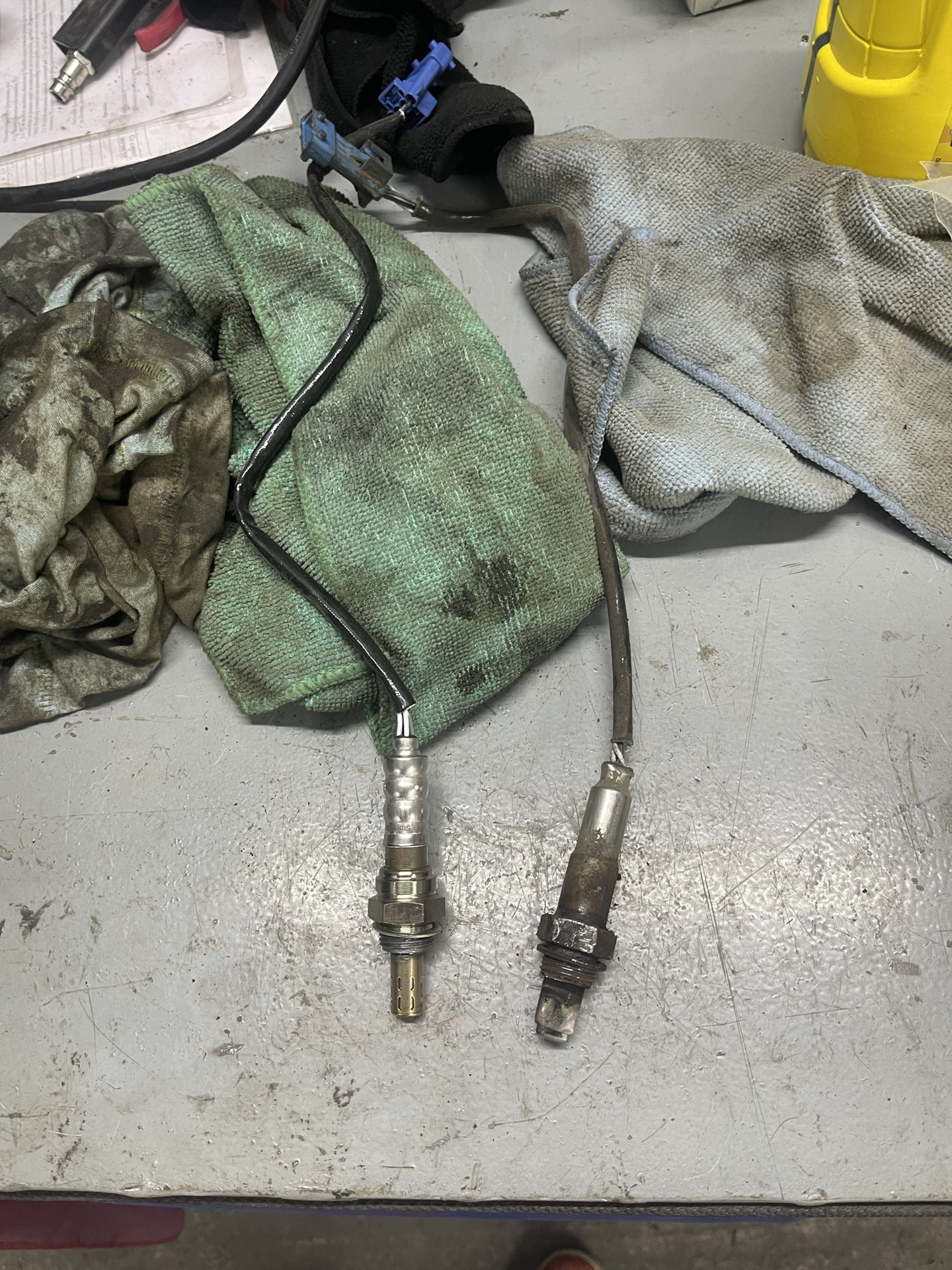 Oxygen sensor — MINI Cooper S Mk II, 1,6 л, 2007 года | своими руками ...