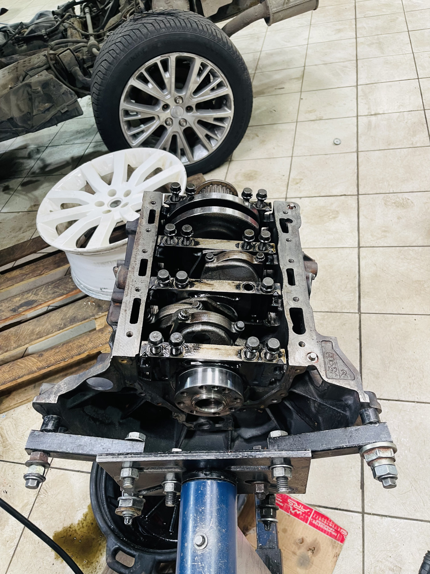 ДВС собран — Land Rover Range Rover Sport (1G), 3 л, 2010 года ...