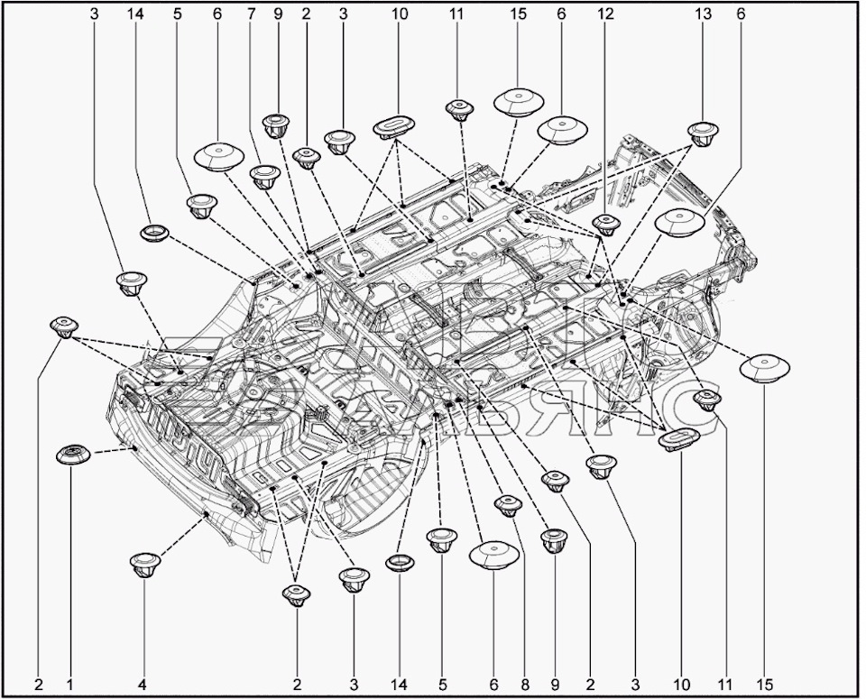 +3 Заглушки днища LADA Vesta — Lada Vesta SW Cross (1G), 1,8 л, 2019 ...