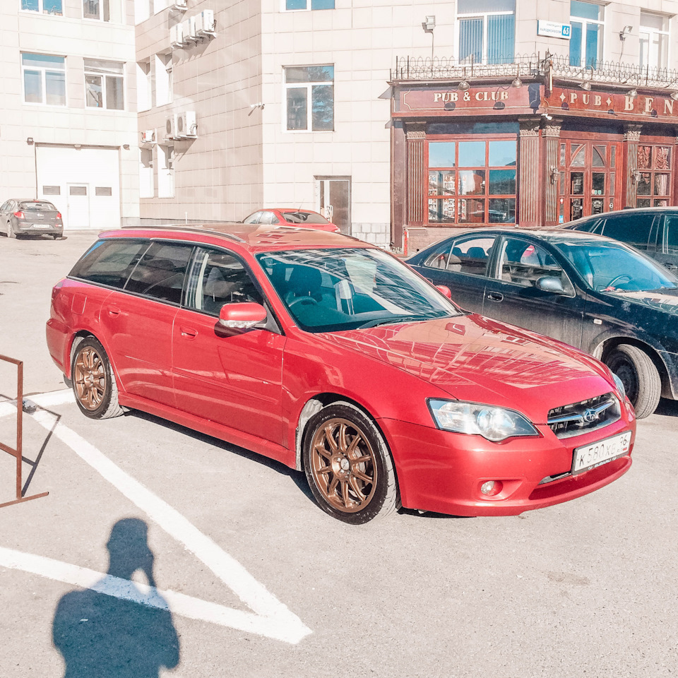 Мягкий пост об OZ Prodrive — Subaru Legacy (BL/BP), 2 л, 2004 года ...