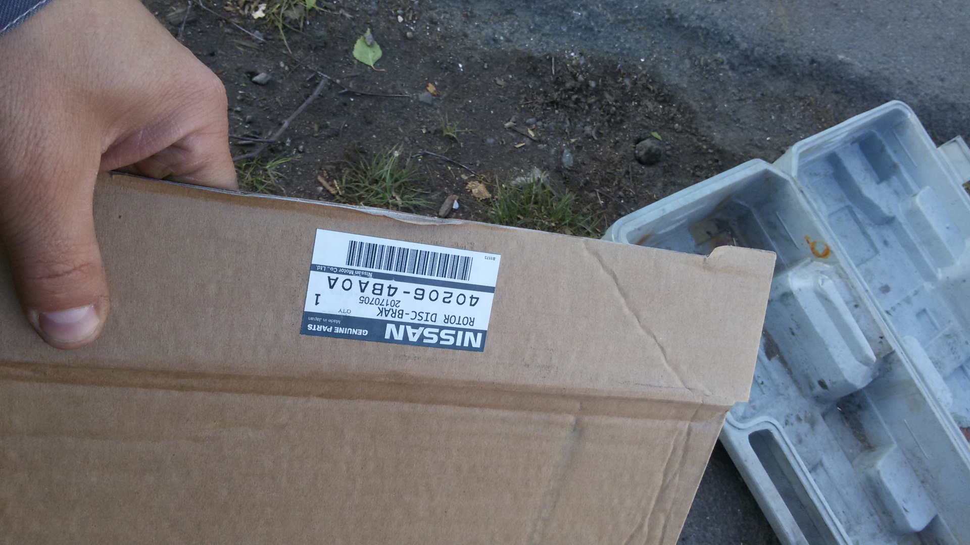 Замена передних тормозных дисков — Nissan X-Trail III (t32), 2 л, 2017 ...