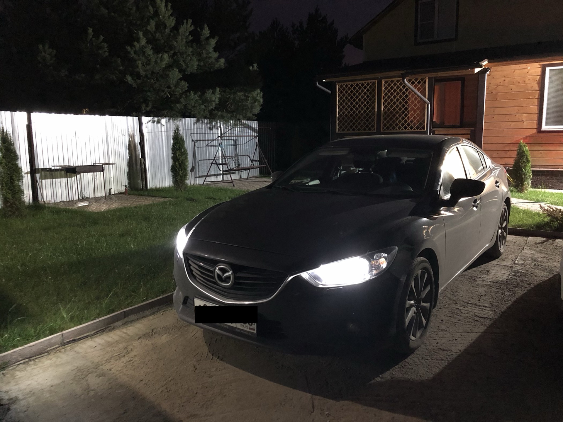 Замена ламп ближнего света — Mazda 6 (3G) GJ, 2 л, 2014 года | просто ...