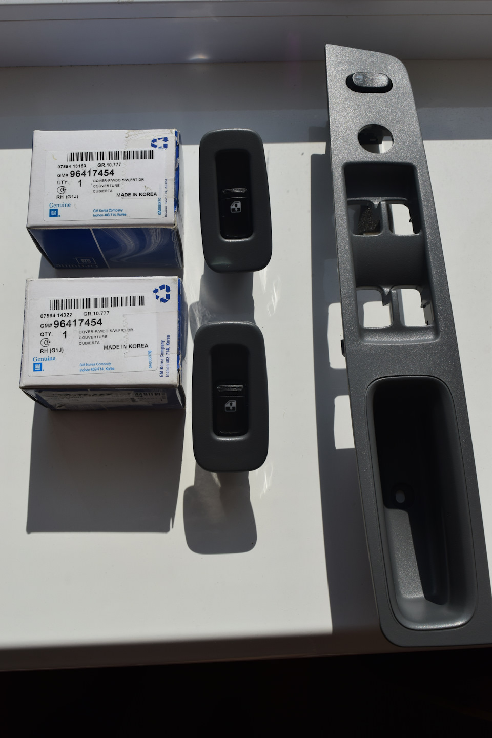 96417454 Крышка выключателей стеклоподъемника GM | Запчасти на DRIVE2