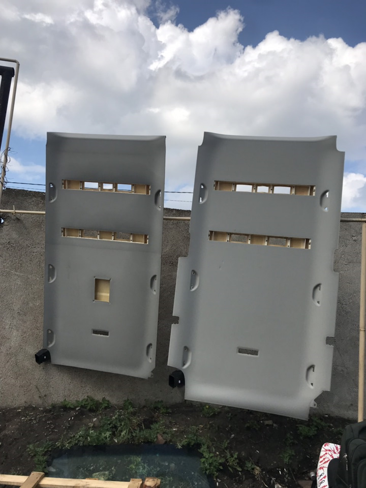 Обшивка потолка Volkswagen T5 / T6 на Volkswagen Caravelle (T5 ...