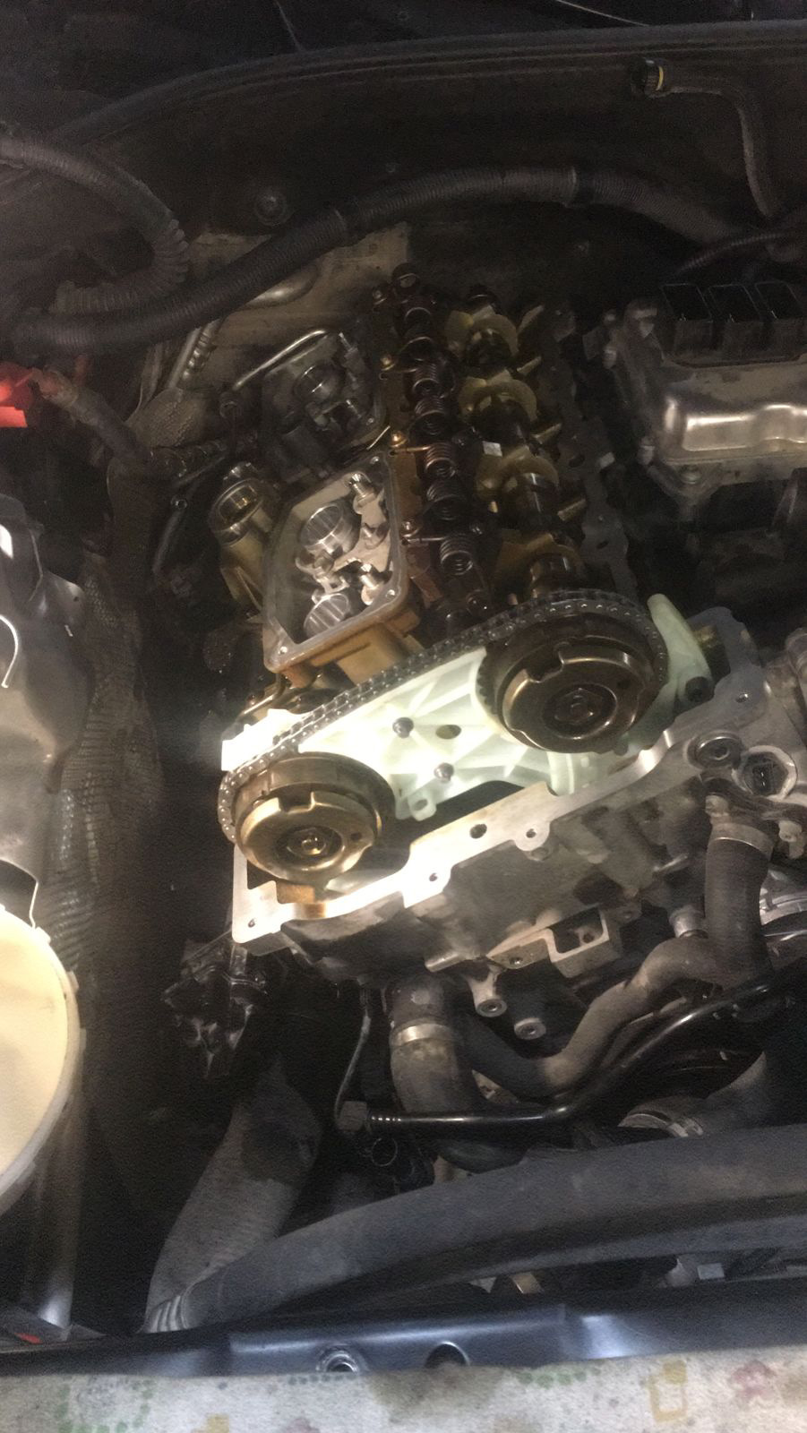 Замена Цепей ГРМ, маслонасоса и МСК f10 528i n20b20 — BMW 5 series (F10 ...