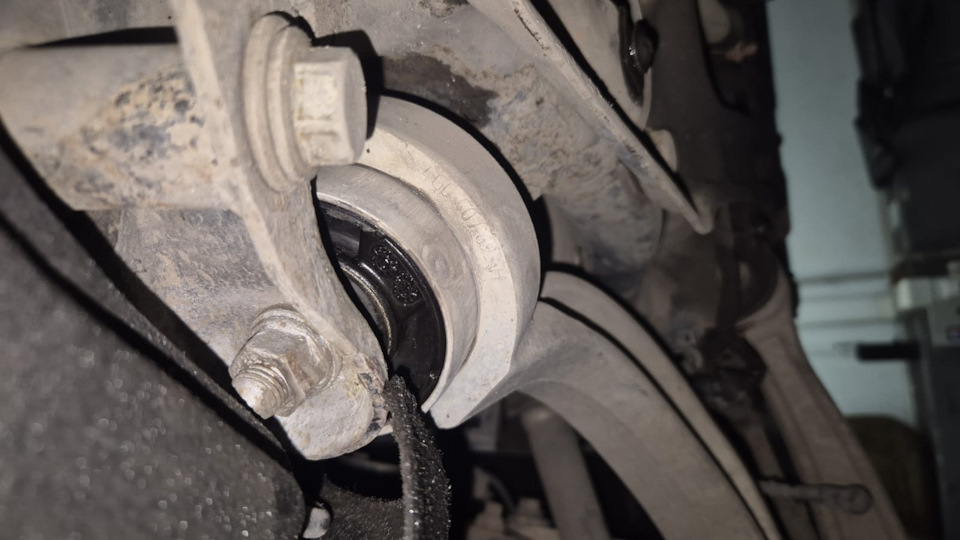 #74 Работы по подвеске (замена сайлентблоков). — Audi A6 (C7), 3 л ...