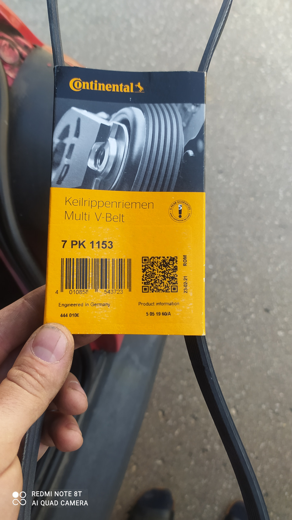 7PK1153 ПОЛИКЛИНОВЫЙ РЕМЕНЬ 7 PK 1148 CONTITECH | Запчасти на DRIVE2