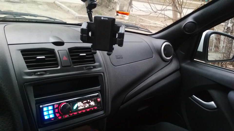 Установил музыку.Hertz HV165, Kicx Kap 47, Alpine CDA-117Ri — Lada Granta Sport, 1,6 л, 2018 ...
