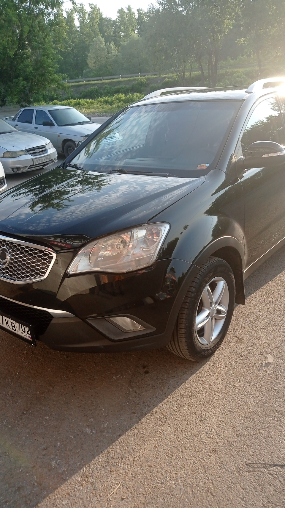 Рейлинги — SsangYong Actyon (2G), 2 л, 2013 года | стайлинг | DRIVE2