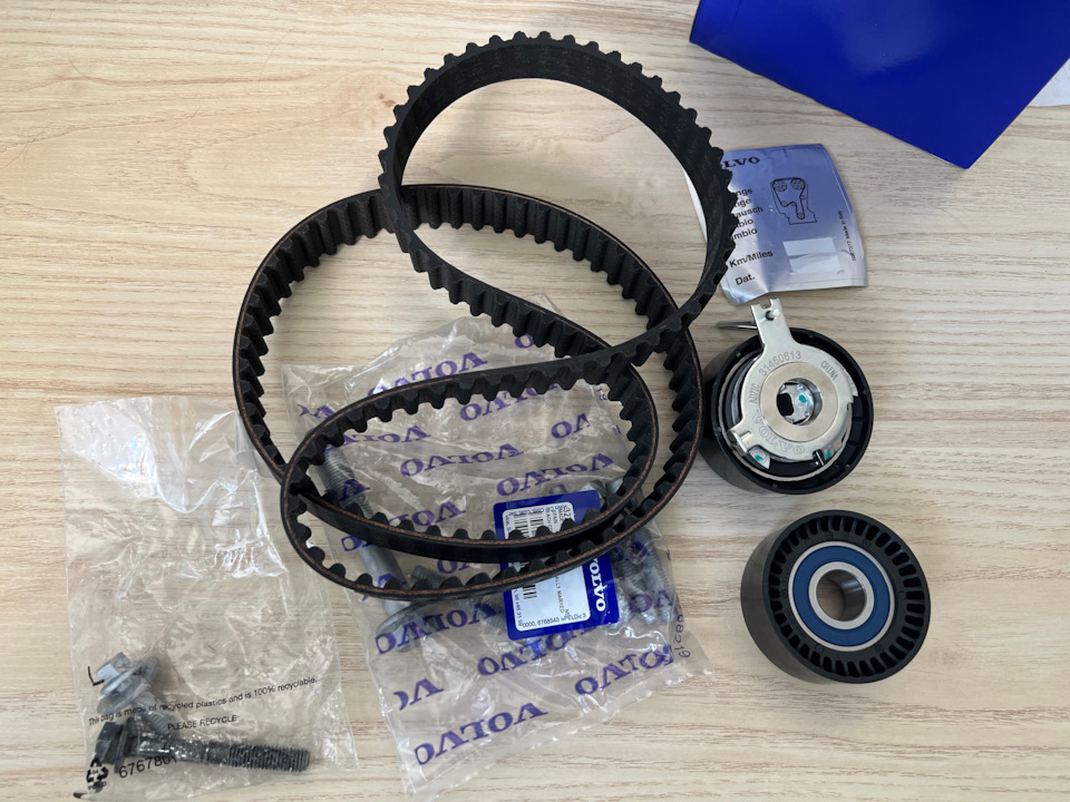 Большое ТО — ГРМ, приводной, масла, свечи — Volvo XC90 (2G), 2 л, 2019 ...