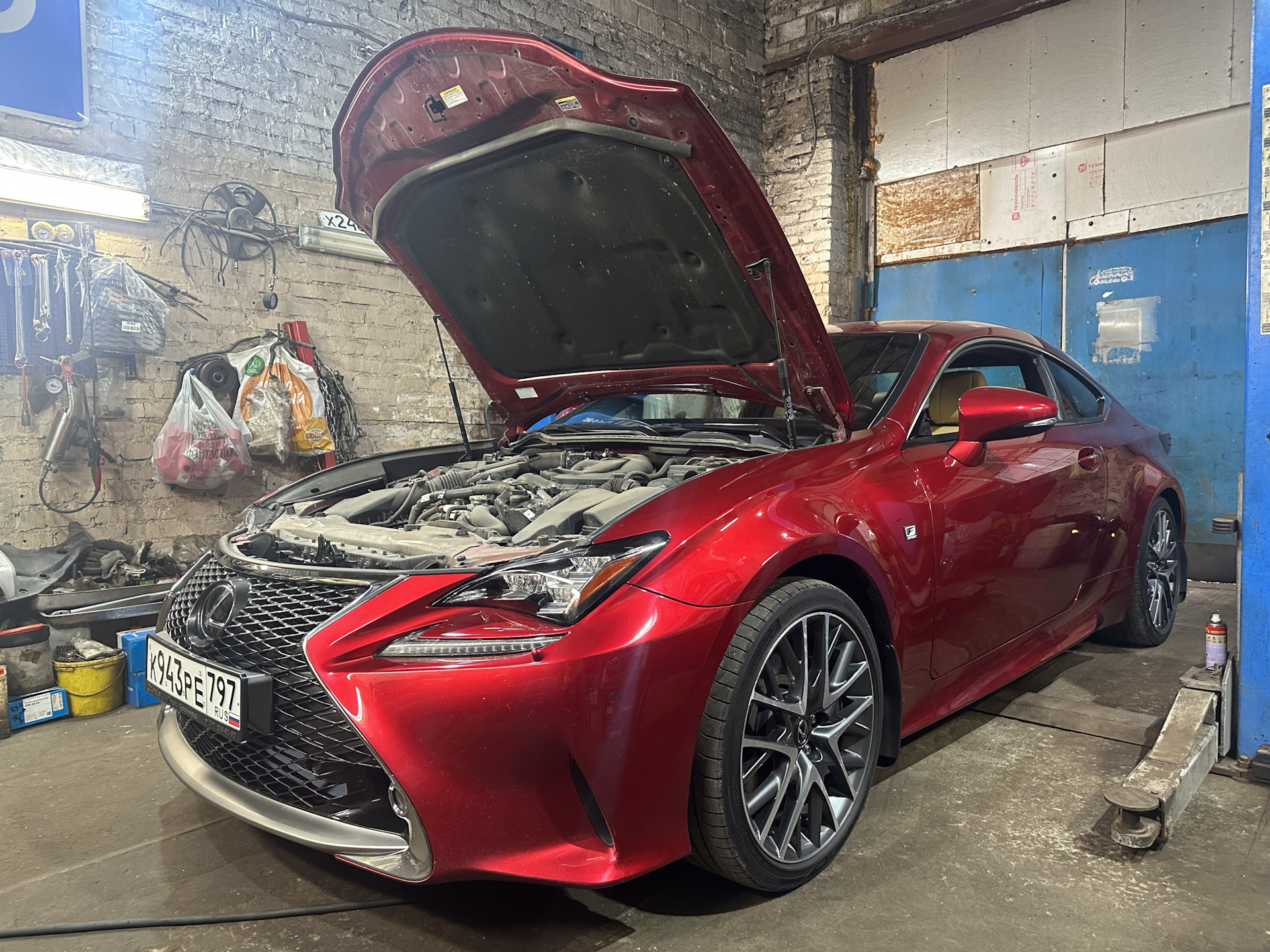 Обслужил после покупки — Lexus RC, 3,5 л, 2015 года | плановое ТО | DRIVE2