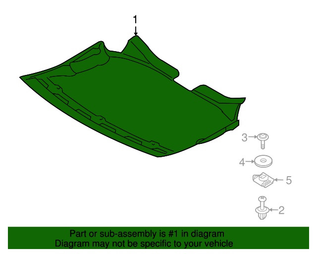 51757153790 Экран моторного отсека Пд BMW | Запчасти на DRIVE2