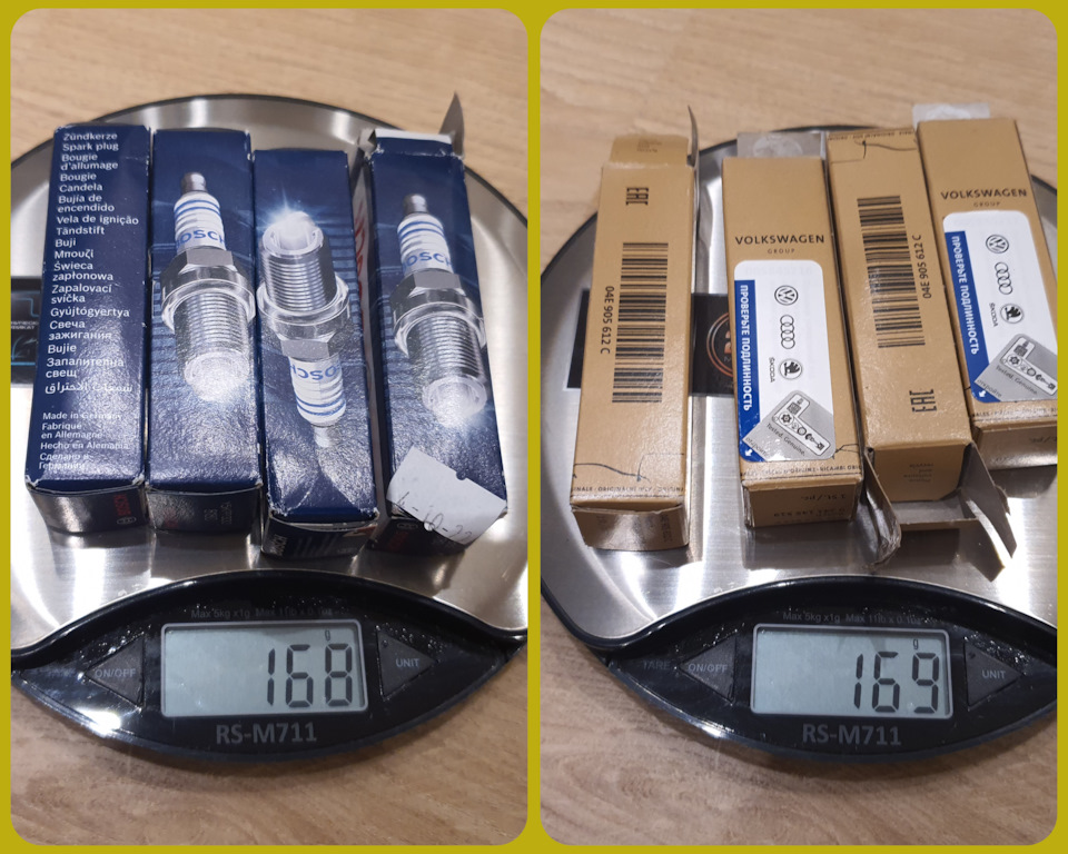 Свечи от bosch в замен оригинала на 1.4 — Volkswagen Tiguan (2G), 1,4 л ...