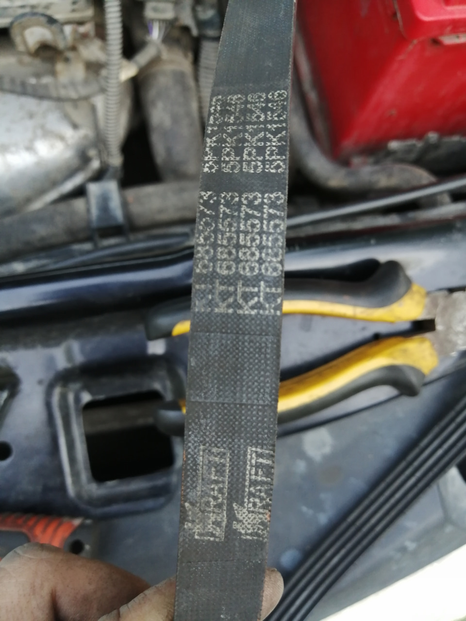 Kraft ремень обводной (не покупайте) — Opel Astra H GTC, 1,6 л, 2006 ...