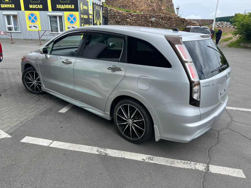 Замена дисков на стоковые. — Honda Stream (RN6-9), 1,8 л, 2011 года ...