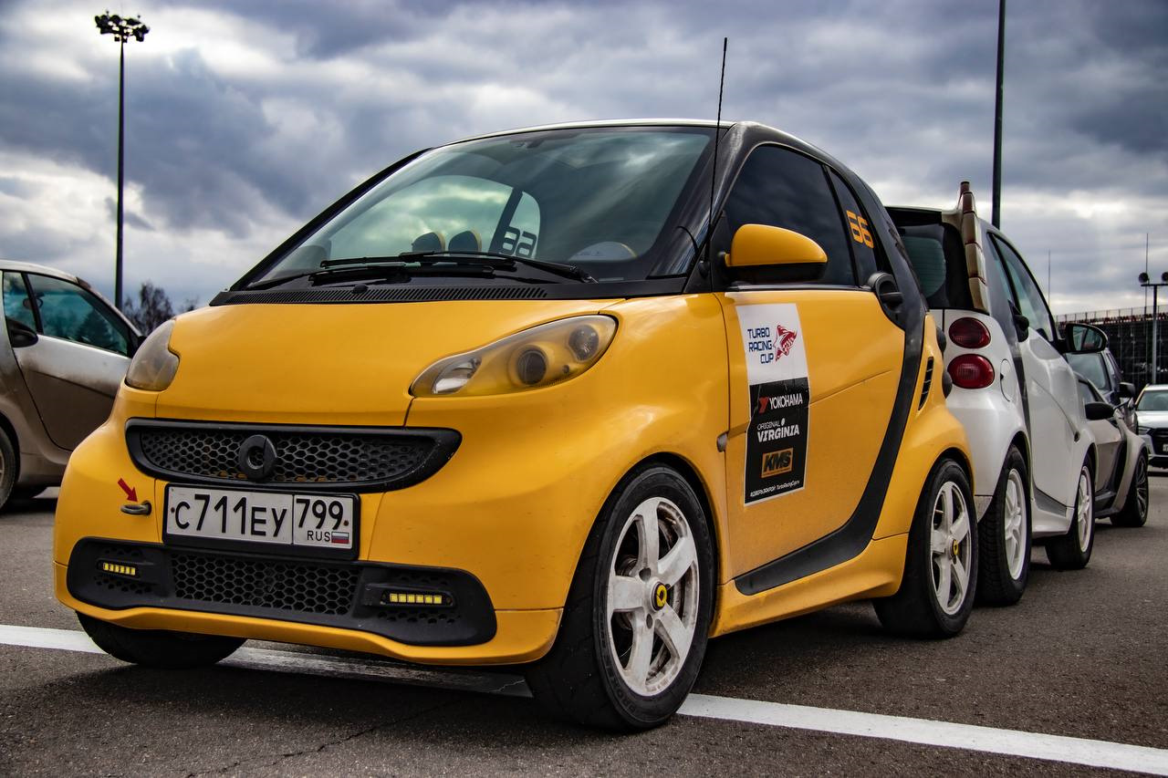 Turbo racing cup Москва — Smart fortwo (2G), 1 л, 2015 года ...
