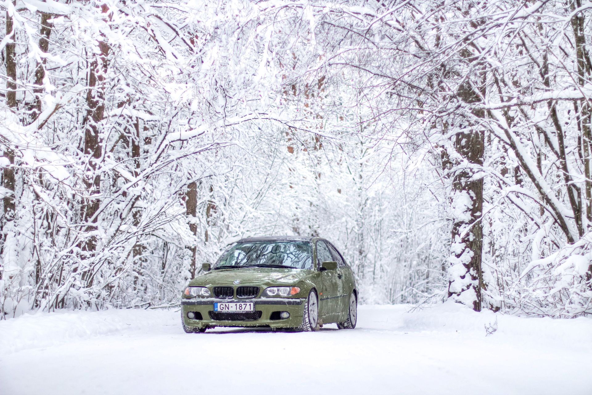 Winter e46 compact front swap — BMW 3 series Compact (E46/5), 1,8 л ...