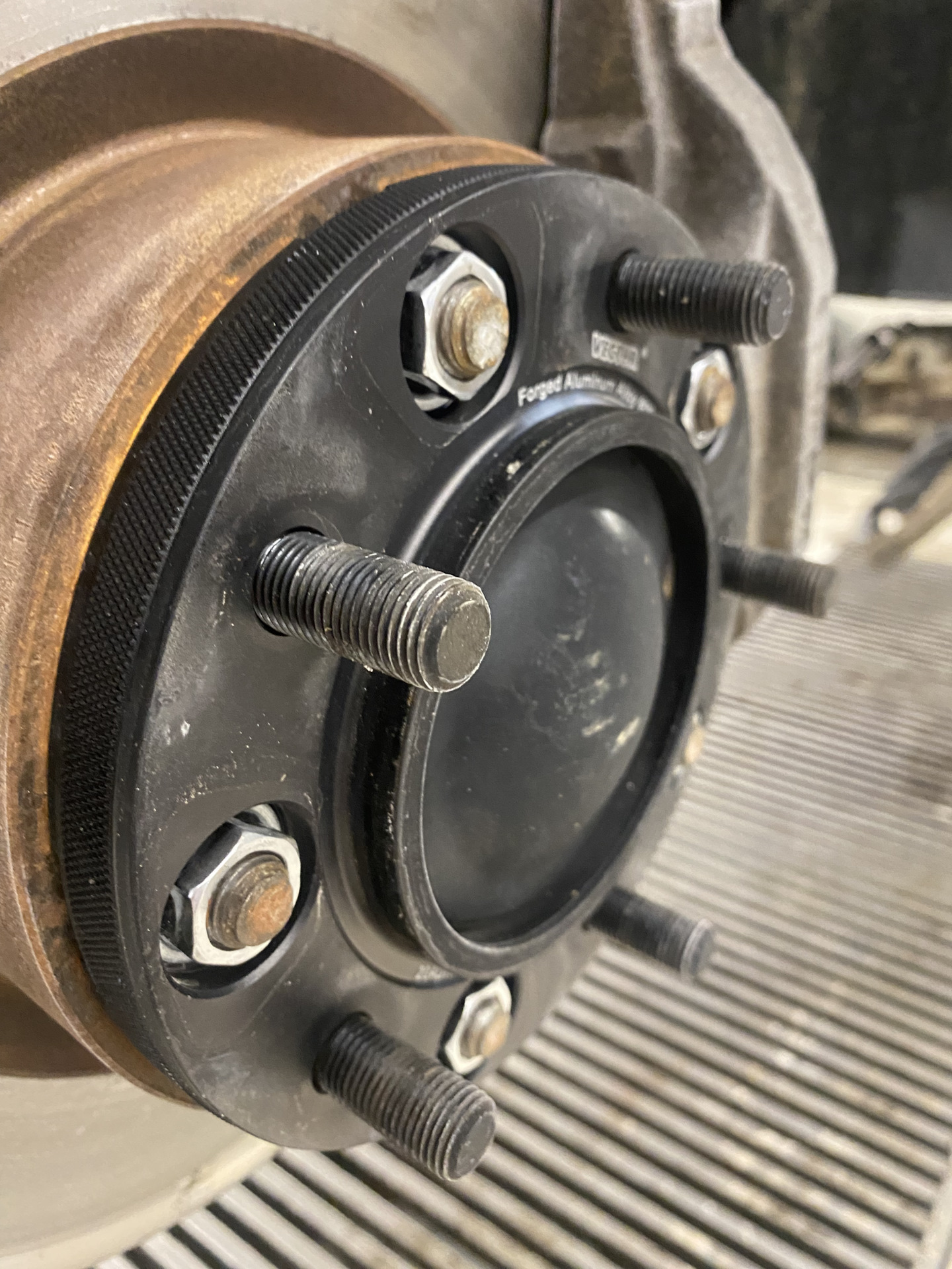 Проставки — Toyota Land Cruiser 200, 4,7 л, 2008 года | колёсные диски ...