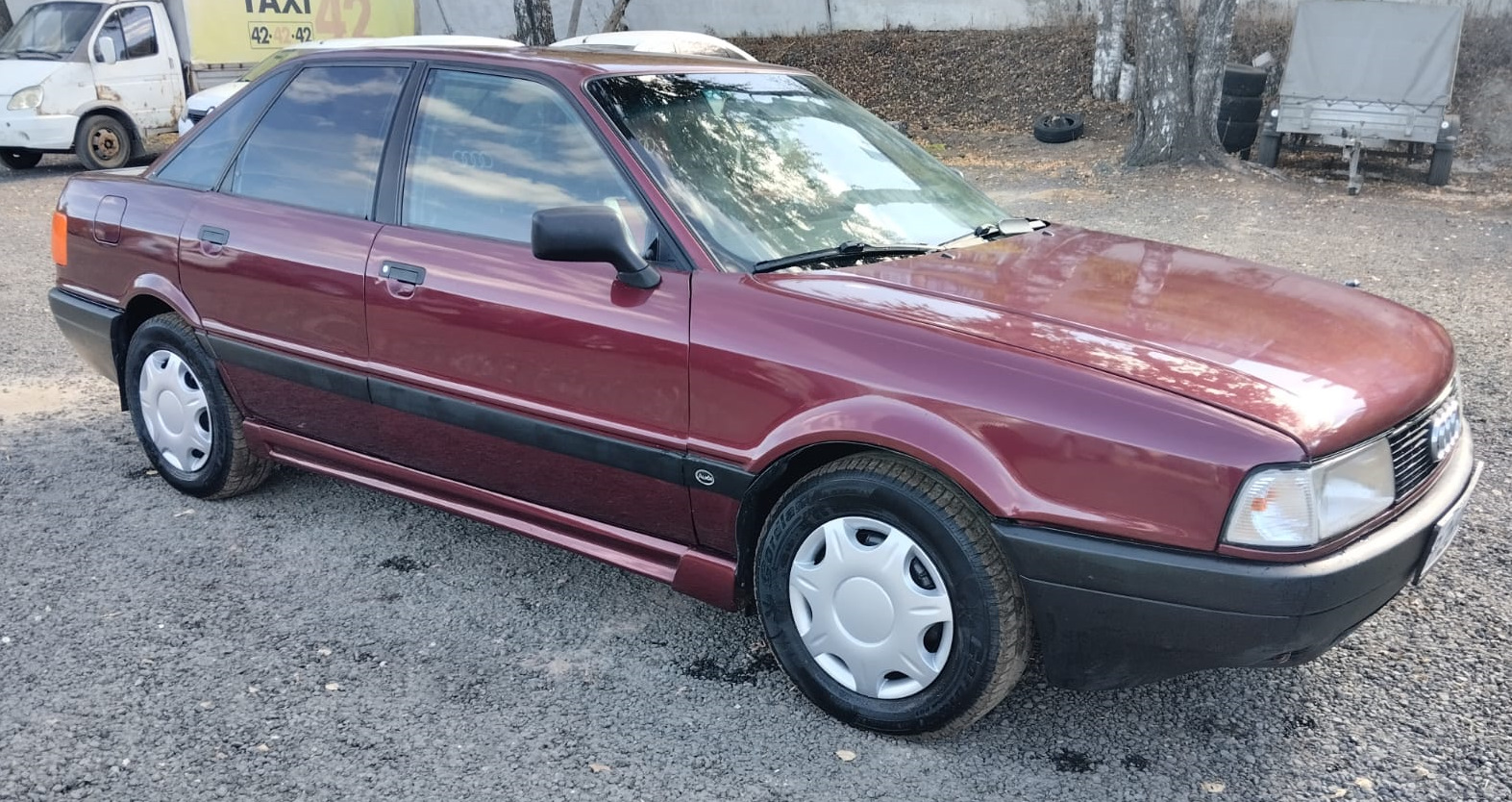 Дошли руки до внешнего вида. — Audi 80 (B3), 1,8 л, 1989 года | своими руками | DRIVE2