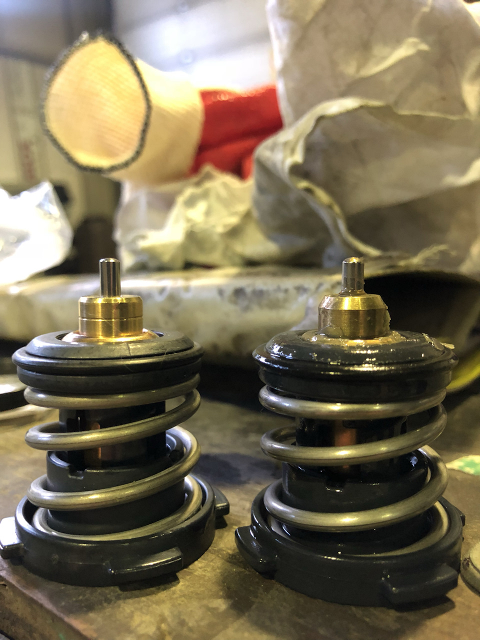 В машине ипун или замена термостата — Skoda Octavia A7 Mk3, 1,4 л, 2014 ...