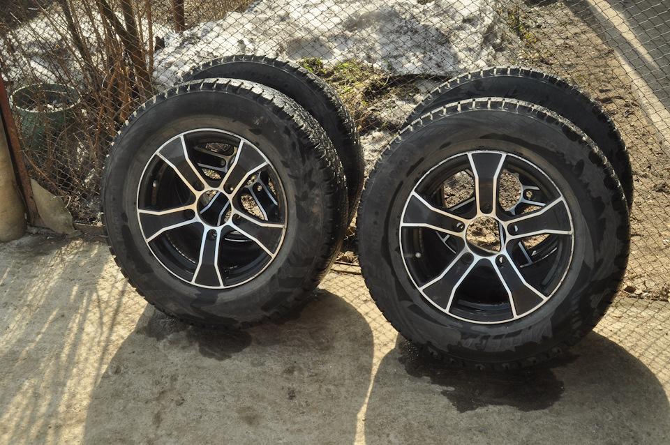 Небольшой отчёт о зимней резине Viatti Bosco — Chevrolet Niva GLX, 1,7 ...