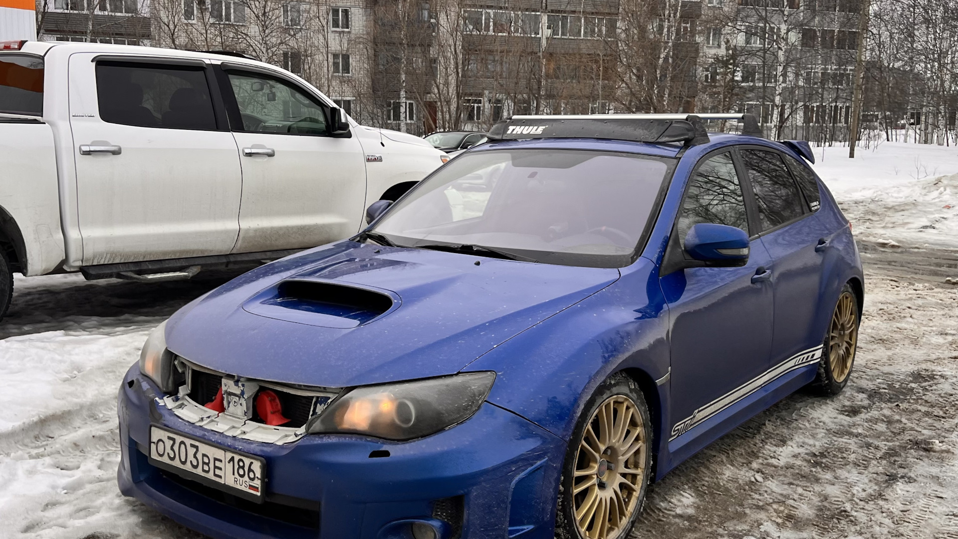 Subaru Impreza WRX STI (GV/GR) 2.5 бензиновый 2007 | ПоджопниК на DRIVE2