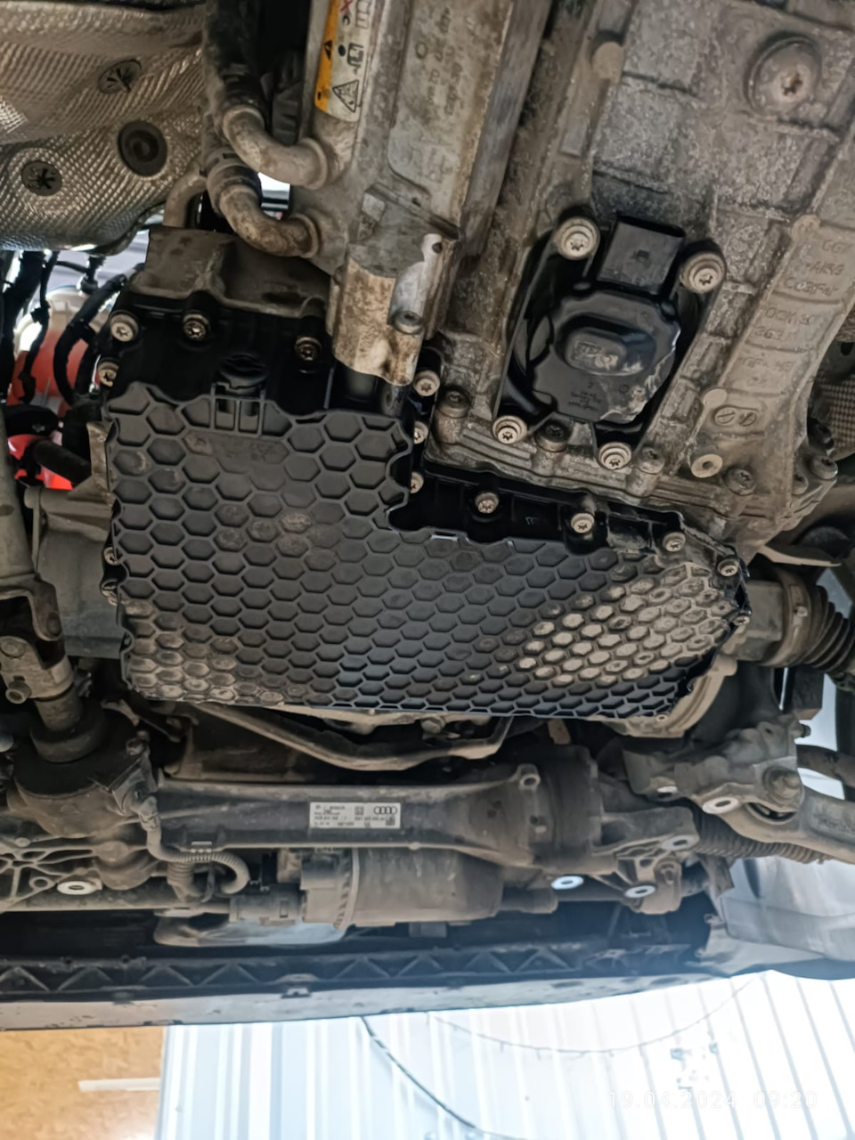 Замена масла в коробке DSG DL382 в механической части и гидроблоке ...