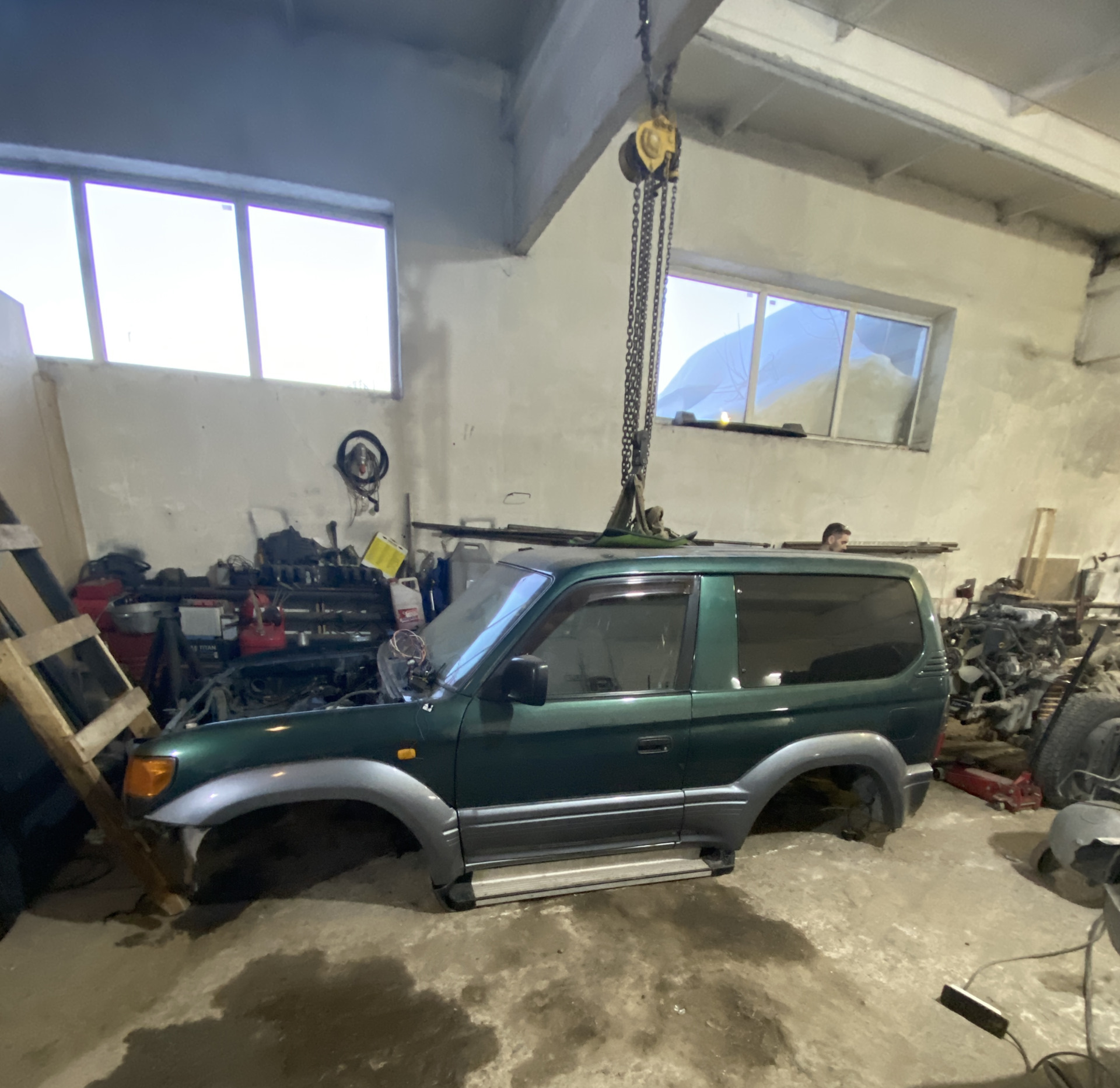 ТО на максималках. — Toyota Land Cruiser Prado 90-series, 3,4 л, 1996 ...