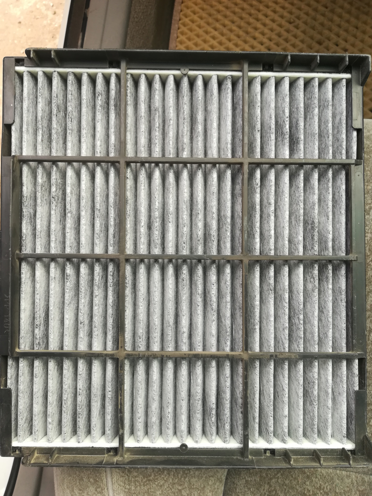 Фильтр салонный и крышка фильтра — Toyota Crown (S170), 2,5 л, 2002 ...