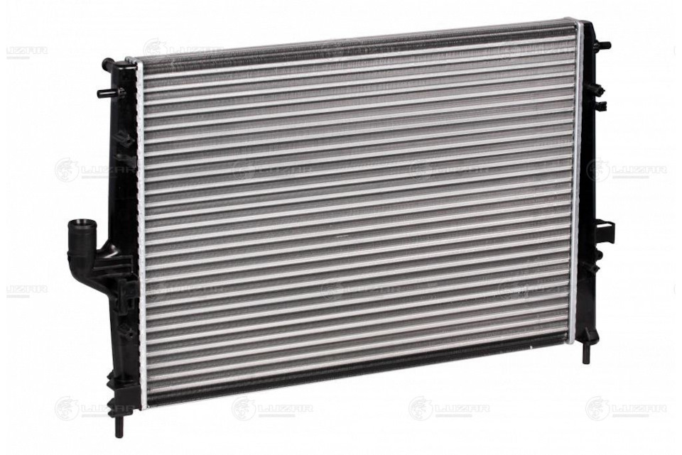 LRC09198 Радиатор охлаждения для автомобилей Лада Largus (12-)/Renault Logan (08-)/Duster (10 ...