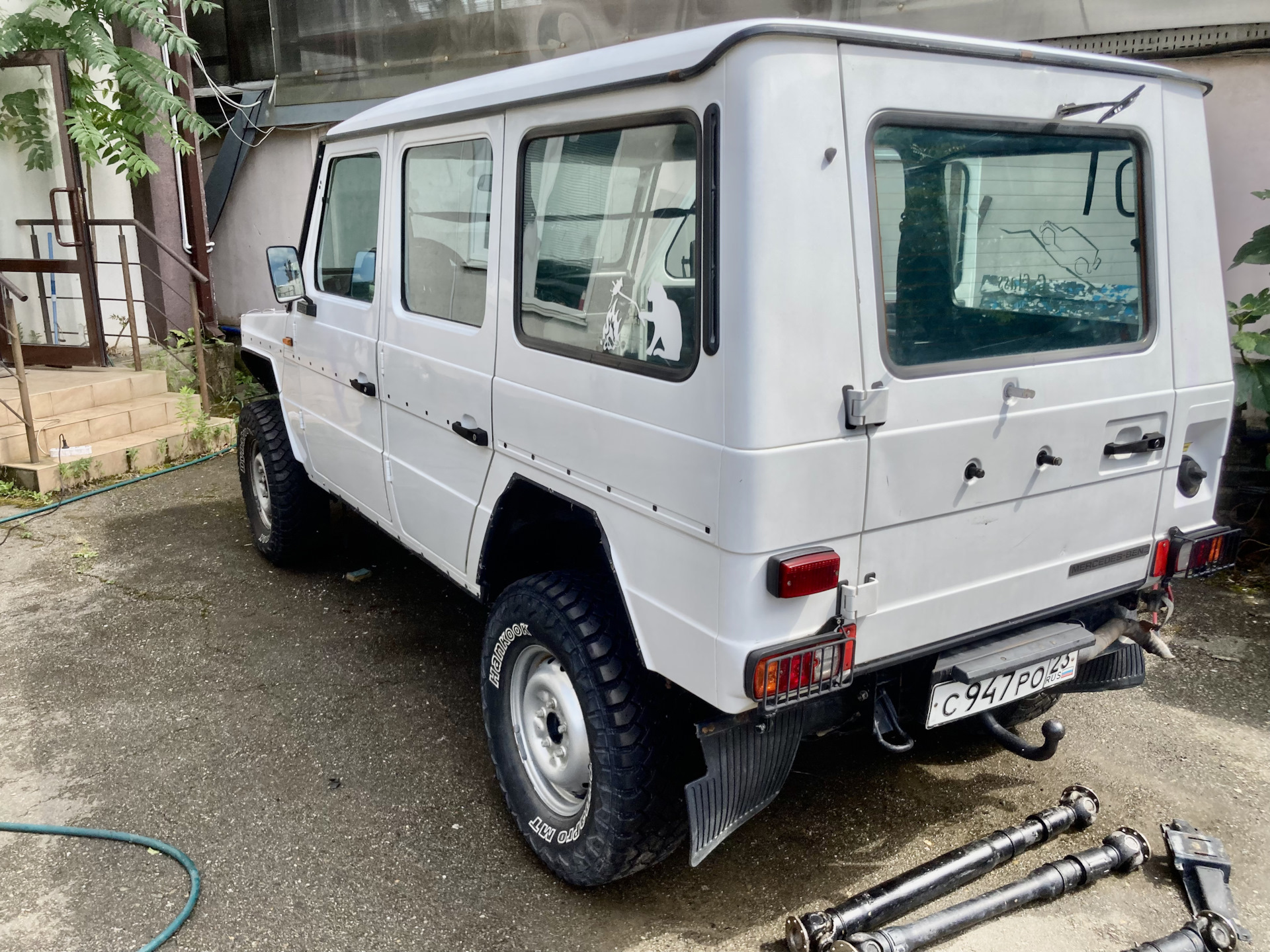 Ревизия внутри салона — Mercedes-Benz G-Class (W460/W461), 2,9 л, 1994 ...
