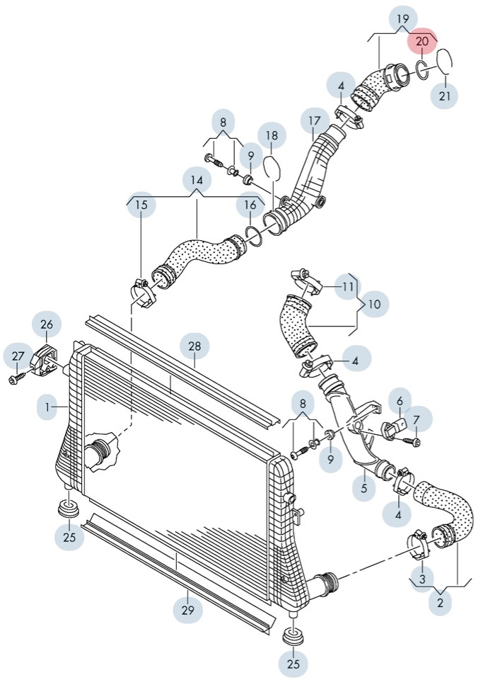 Прикупил расходники — Volkswagen Tiguan (1G), 2 л, 2014 года ...