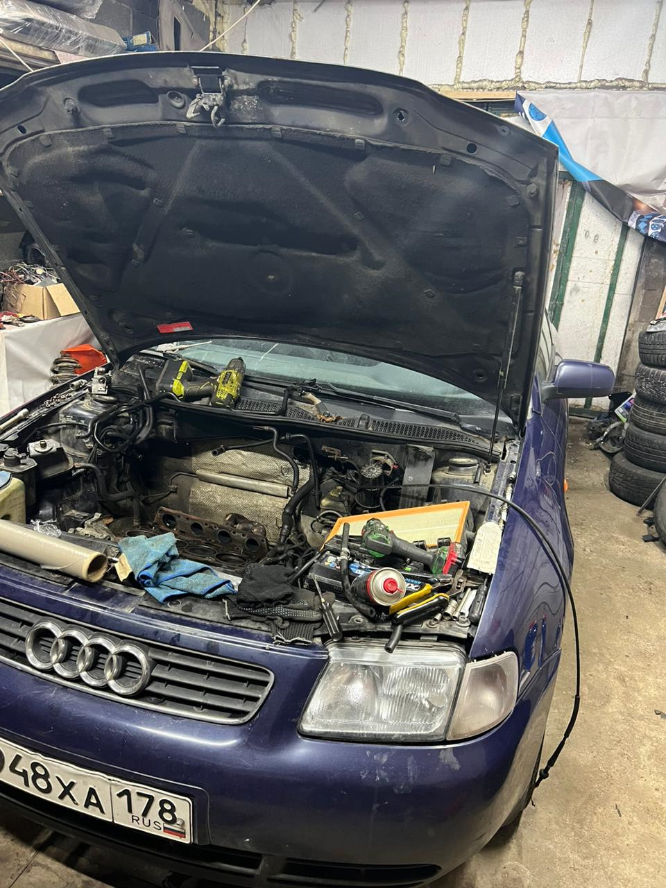 Ну что, капиталочка! — Audi A3 (8L), 1,8 л, 1998 года | поломка | DRIVE2