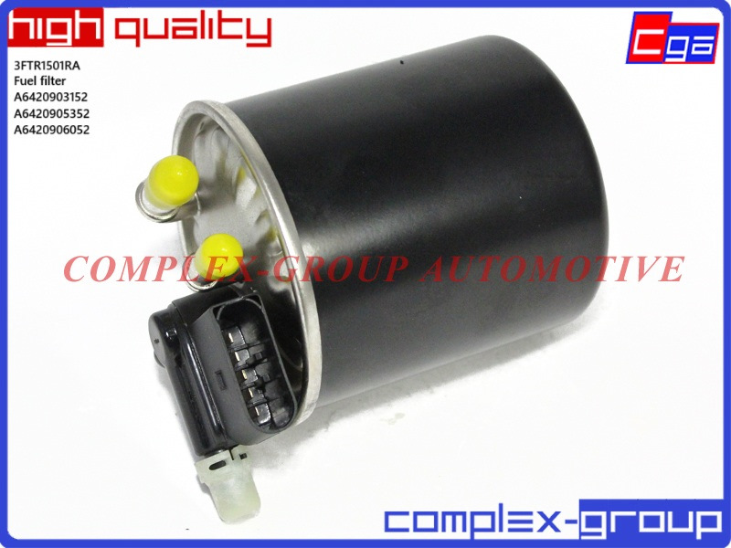 Испытания во ФГУП НАМИ топливных фильтров A6420906052 A6420905352 ...